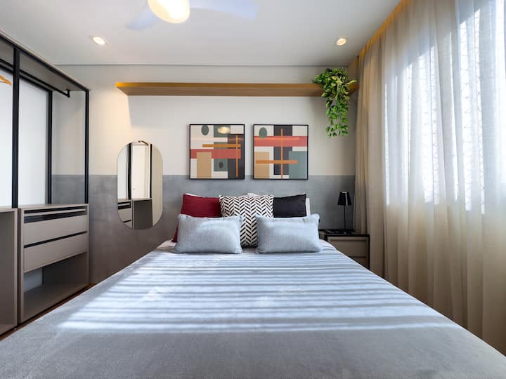 Apê Próx. A Metrô Barra Funda/allianz Pq. C/ Sauna - São Paulo