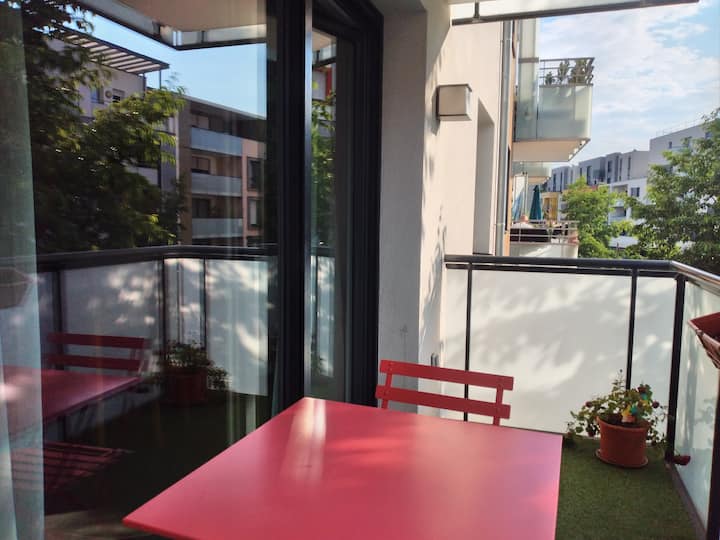 Le Gîte De La Rue Hatt - Balcon - 4 Personnes - 스트라스부르