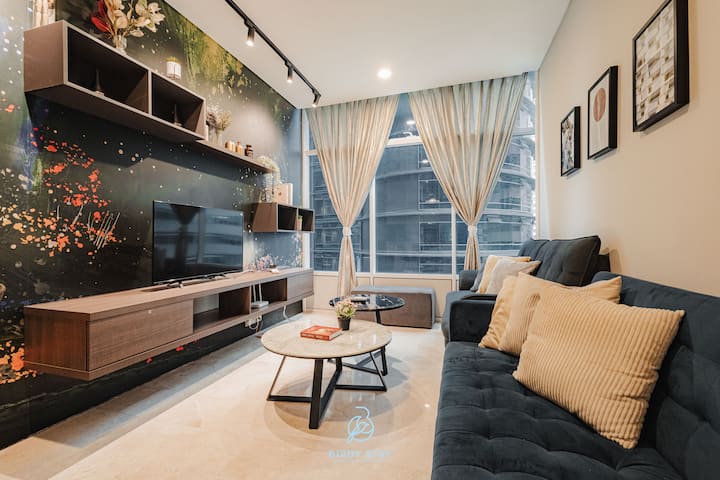 Artistic 3br For Family @ Sky Suites Klcc - Kuala Lumpur