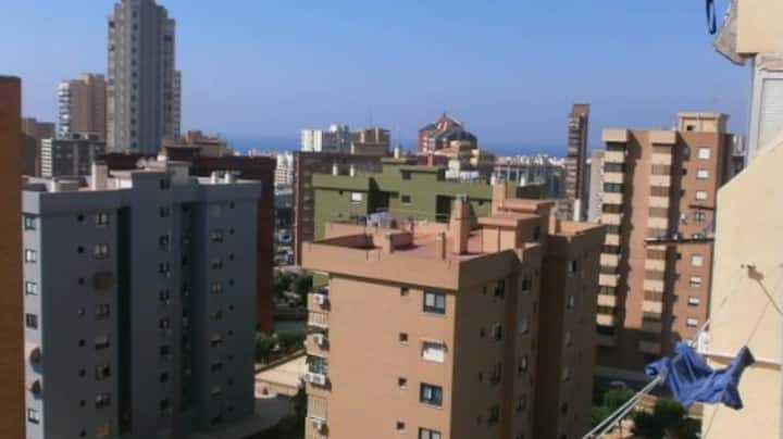 Estudio Con Piscina Prox A Playa Poniente - Benidorm