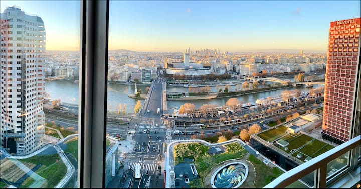 Paris Skyline Panorama Suite 90 M², Near Eiffel Tw - Paris