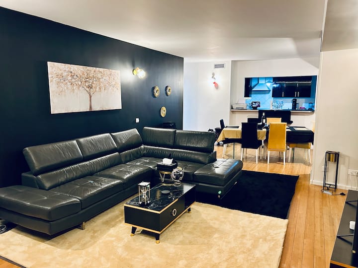 Paris & Seine Panorama – Near Eiffel. Christmas Ed - Paris