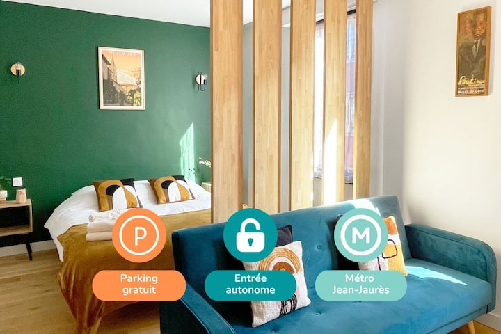 Péri • Studio • Wifi • Proche Jean-jaurès - Toulouse