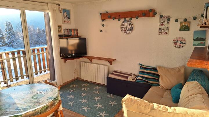 T3 Cosy 4/5p – Ax 3 Domaines Bonascre Vue Montagne - Ax-les-Thermes