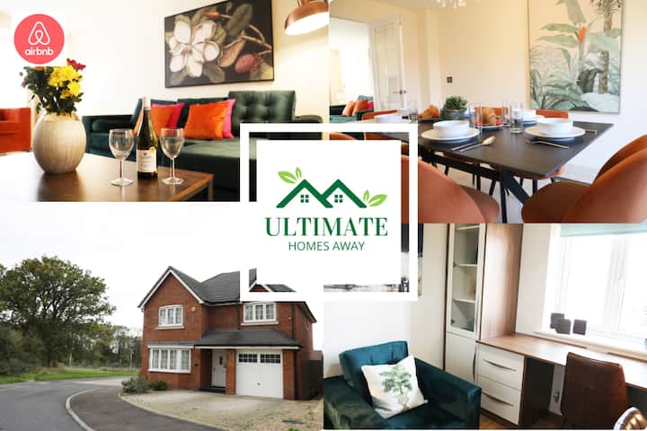 Spacious Home With Office And Double Driveway - Wokingham