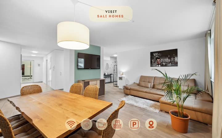 Sali Homes |  Apart. W/terrace In Bayreuth's Heart - Bayreuth