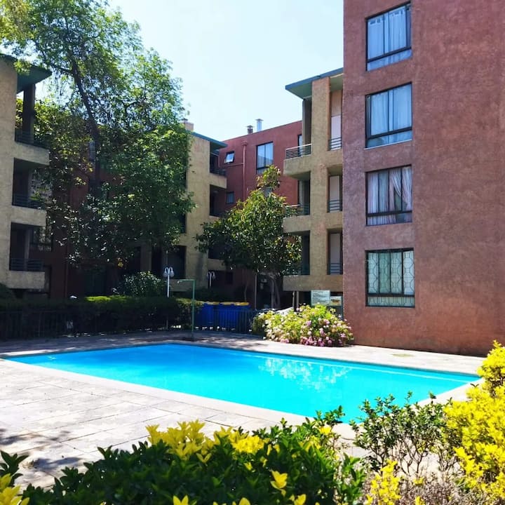 Departamento Con Estacionamiento- A Pasos De Metro - Puente Alto