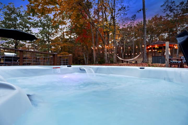 Cozy Casita: Private Hot Tub, Sauna, 5 Min To Dt - Blue Ridge, GA
