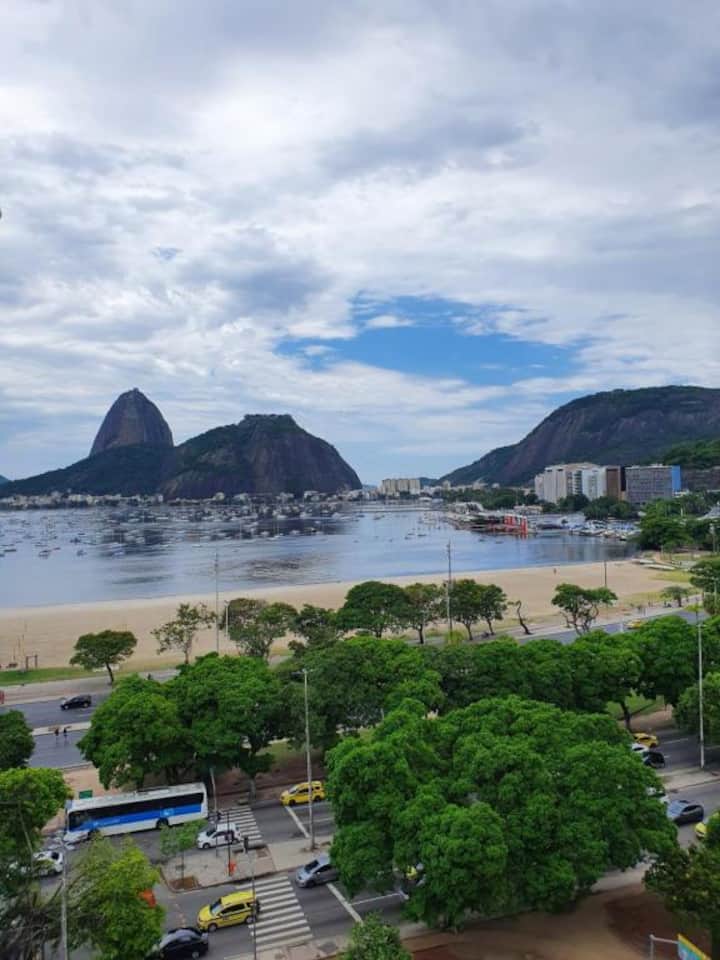 Cartão Postal, Praia Botafogo, Internet Rápida - 리우데자네이루
