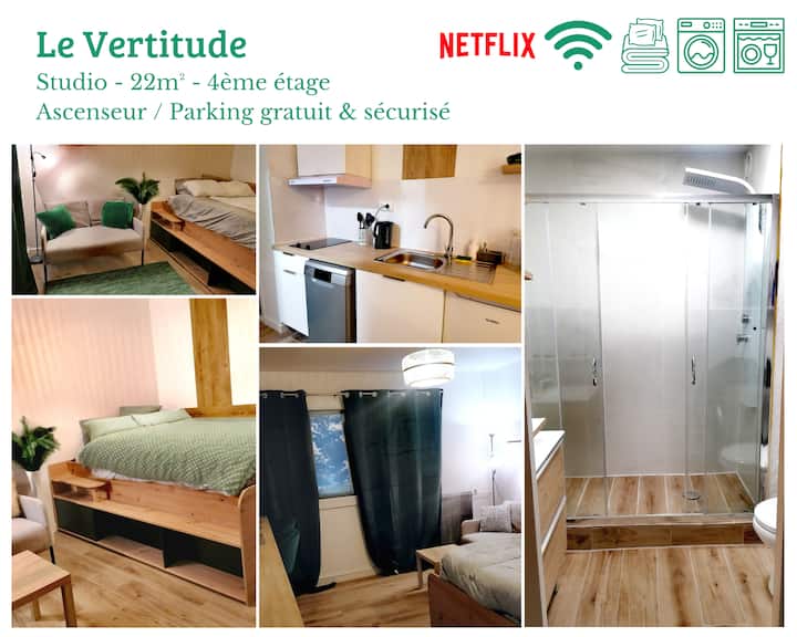 Cosy Studio, Proche Suisse, Parking Inclus - Ginebra