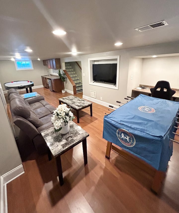 Beautiful Home |5 Mins Msp Airport  Moa |Game Room - Bloomington, MN