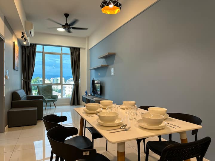 Kgs Home Sutera Avenue Kk | 2br | 6-7 Pax [30] - コタキナバル