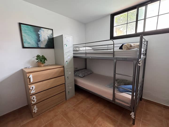 Hostel 62-shared Room La Palma 7 - Fuerteventura