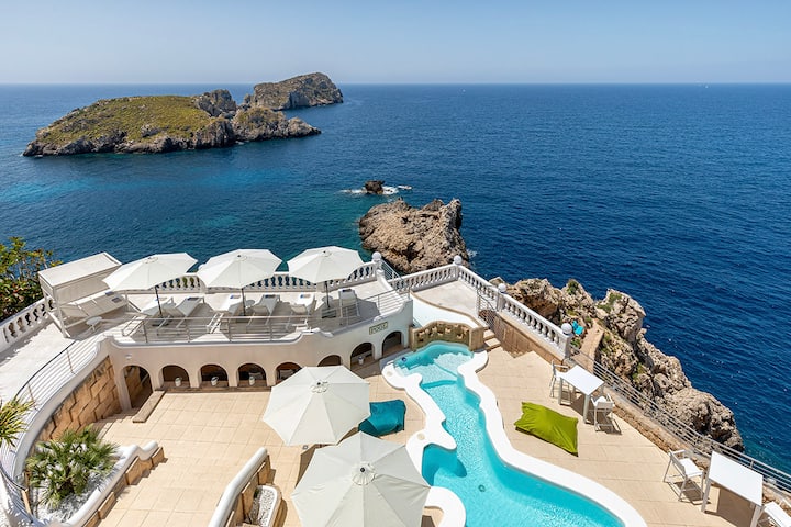 Beautiful Villa With Private Access To The Sea - Magaluf