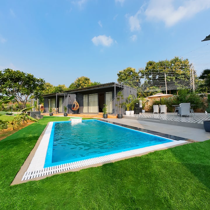 Qubes Farm- 3 Bhk- Luxury Farm - Manesar