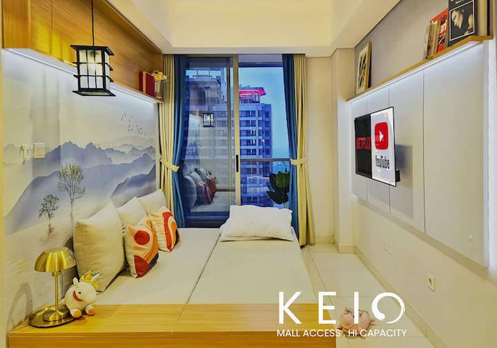 Keio Sanliving • 2br •Tatami• Hi Caps• Mall Direct - Jakarta