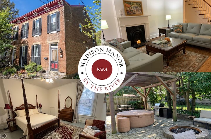 "Madison Manor Ii" * Hottub * 2 Blocks To River - Clifty Falls State Park, Madison