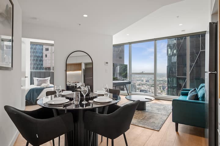 New|2br|2ba|gym|pool|workarea|kingbed|37thfloor - Melbourne