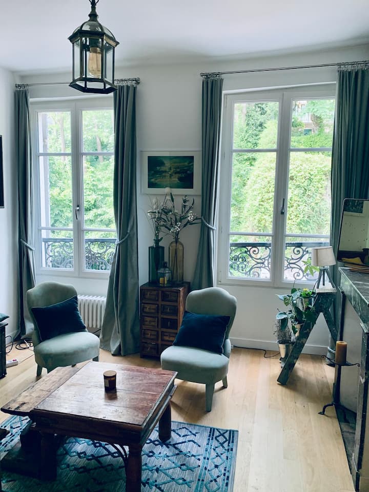 Charmant Appartement Montmartre Vue Sur Jardin - Paris