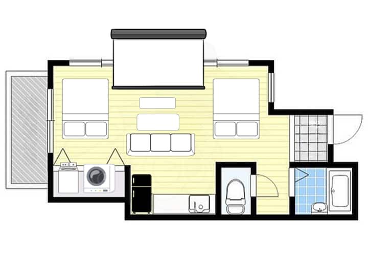 Shinsaibashi/netflix130"/gas Dryer/long-stay Deal - Japan