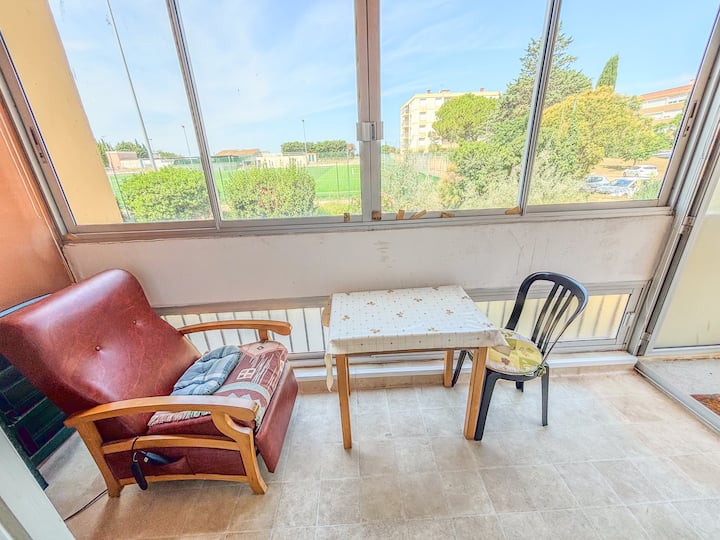 Cure à Pied | Studio 50 M², Balcon, Clim, Parking - Balaruc-le-Vieux