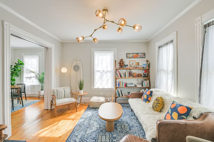 Bright, Pet-friendly Home 1.5mi To Harvard, Boston - Cambridge