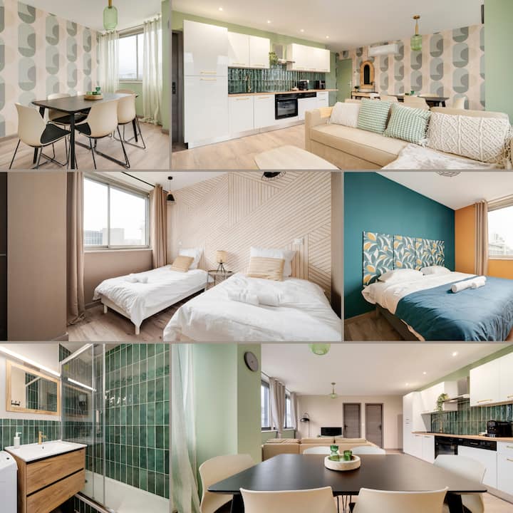 Vue Sur Le Palais - Nancy Gare Congrès - 6 Pers - Nancy