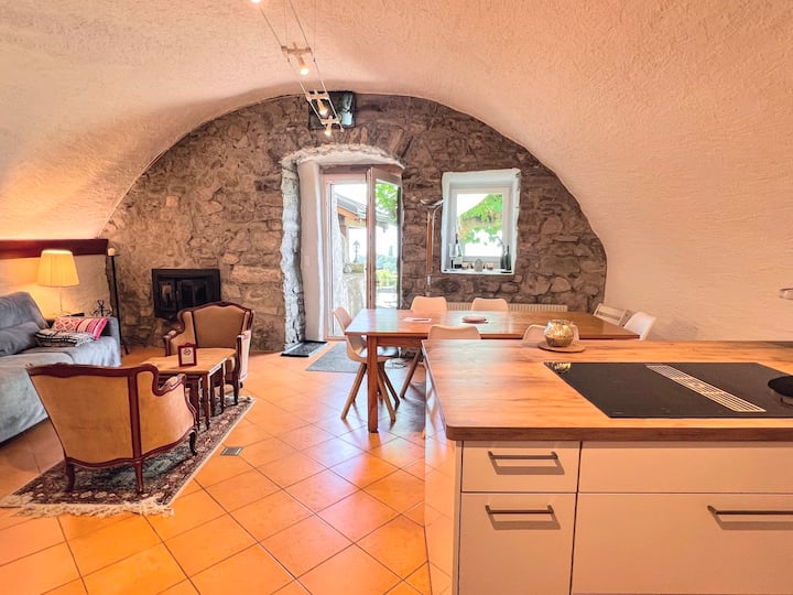 "La Vigne" - Duplex Wohnung Mit Garten Und Sicht - Montreux