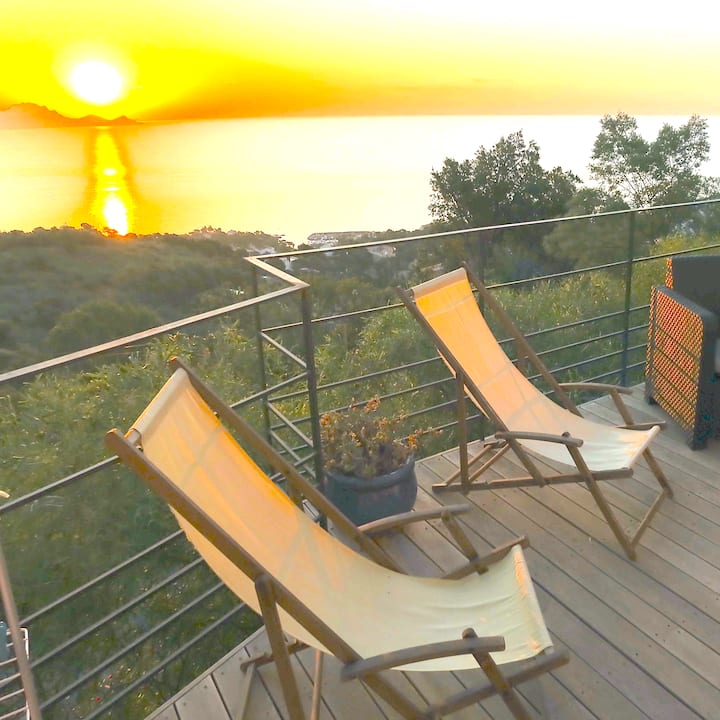 Villa «&nbsp;Sérénité&nbsp;» Sublime Vue Et 5mn De La Plage - Roquebrune-sur-Argens
