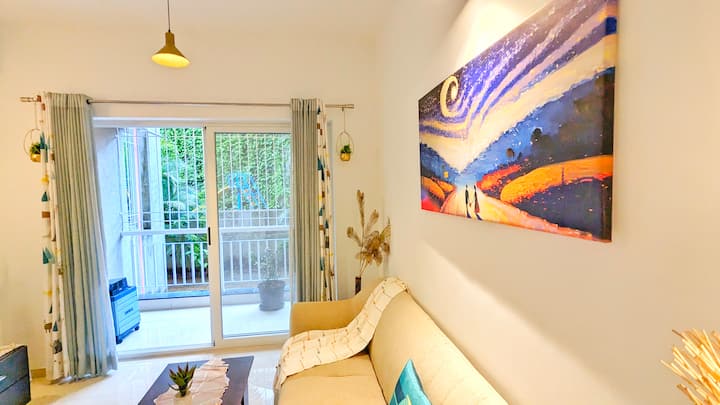 Kp'aloria/1bhk/pool/siolim/nr Boilermaker/thalassa - Goa