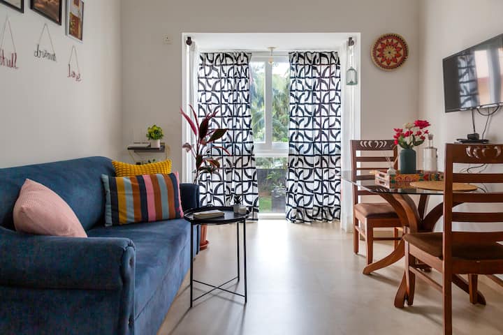 Create:cosy & Vibrant @ Soulfulnest |Pool | Siolim - Goa
