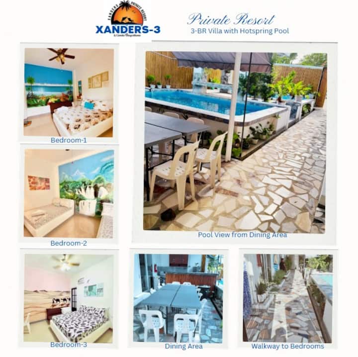 Xp3_3br Villa_private Resort & Hotspring Pool - Irosin