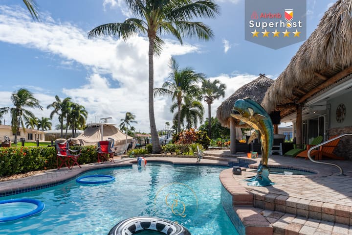 Canal Oasis W/ Private Dock & Poolside Paradise - Pompano Beach, FL