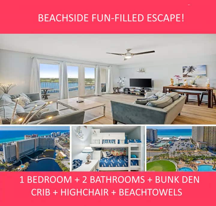 Ltw Ocean Paradise Steps To The Beach& Restaurant - Panama City Beach, FL
