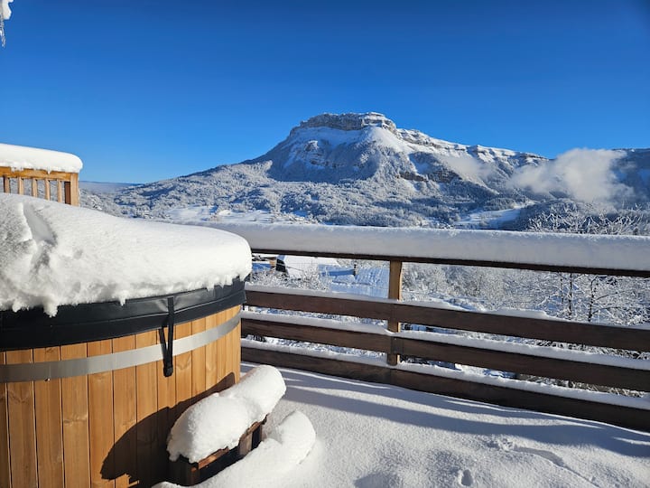 Maison Vue Imprenable Au Calme - La Féclaz