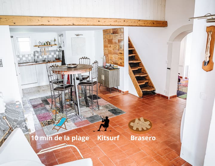 Camarguais •Terrasse •Plage Des Saintes 10 Min - Saintes-Maries-de-la-Mer