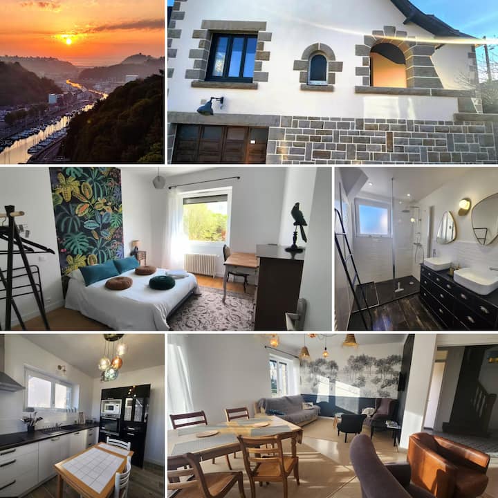 Maison De Caractère 6 Personnes Centre Ville - Saint-Brieuc