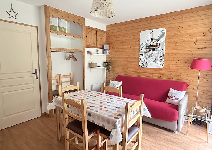 2 Pcs Orelle-val Thorens 4/6 Pers Piscine/sauna . - France