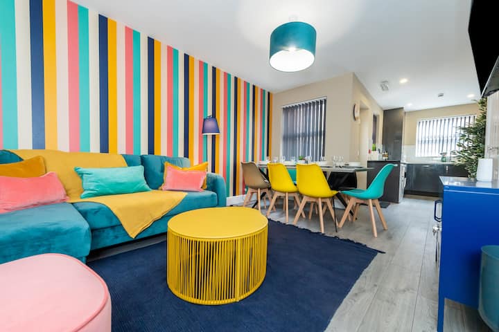 Lovely 6 Bed House Close By Centre, Free Parking - Liverpool