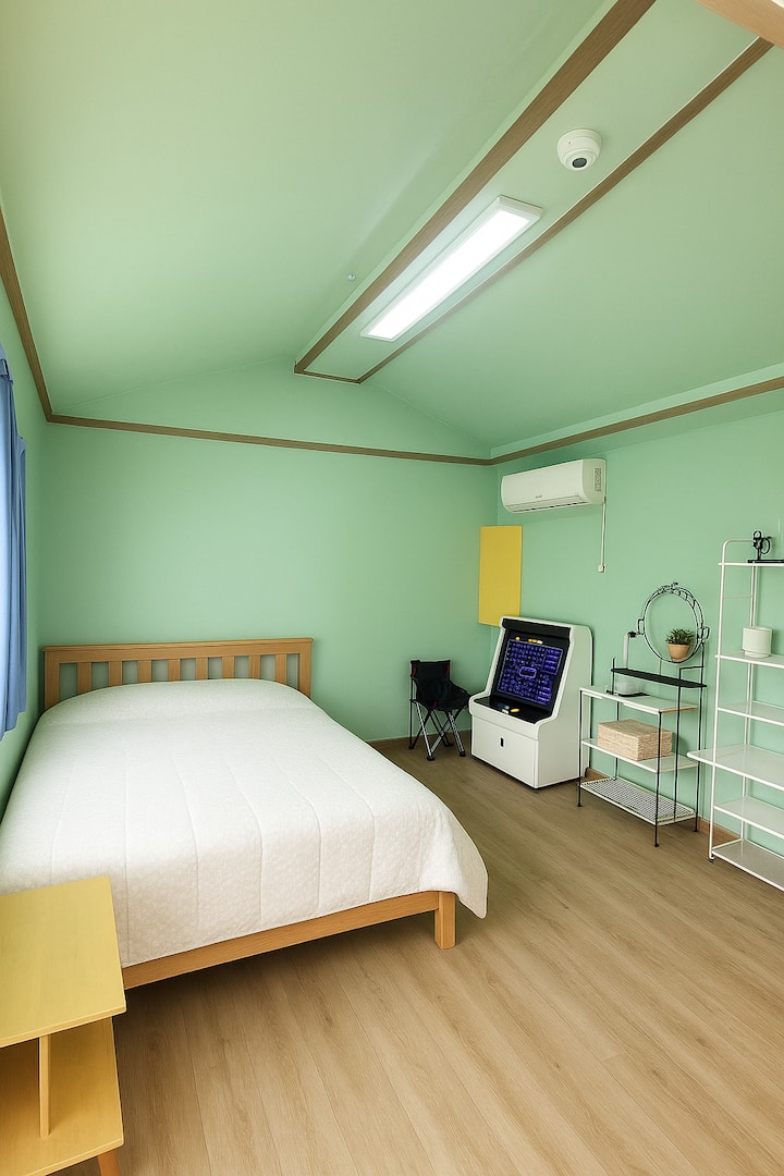 Episode #4 _퀸침대 & Retro게임기 (Netflix.쿠플 등) - Ciudad de Jeju