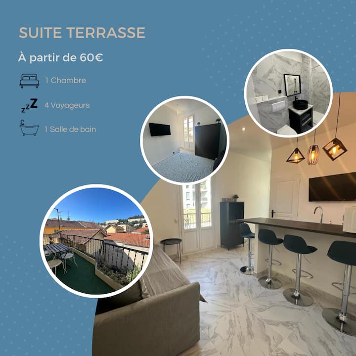 Maison De Julia - Suite Terrasse - Roquebrune-Cap-Martin