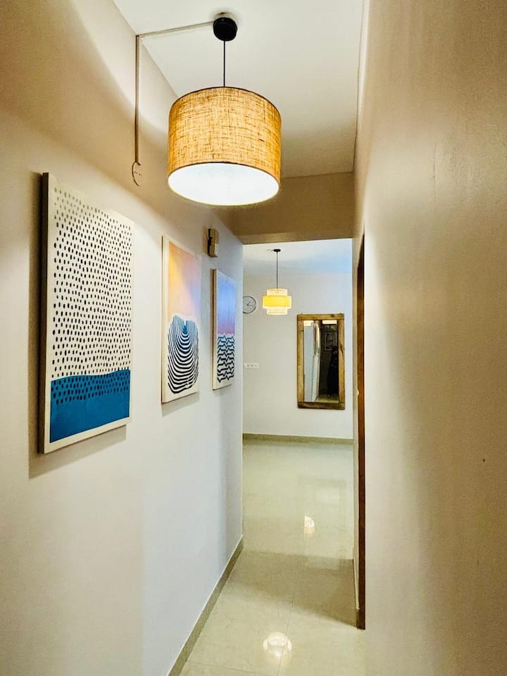 Elegant, Equipped, Forest-view Apt. 5 Min To Beach - Goa