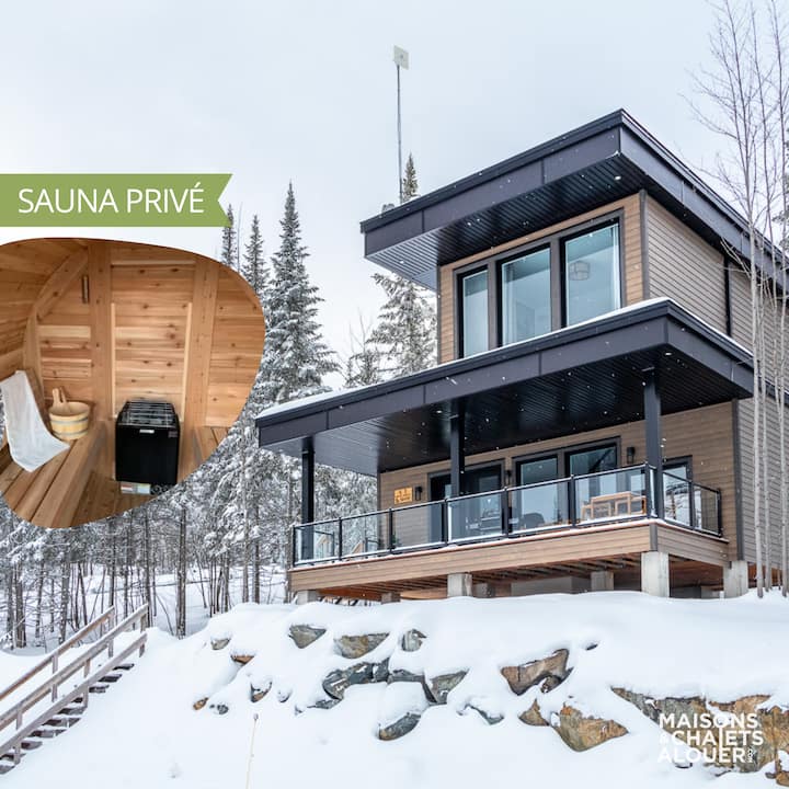 Le Skieur Adstock | Sauna | Golf | Moderne | Boisé - Thetford Mines