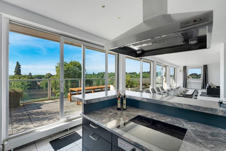 Penthouse 12p 232qm Whirlpool, Kicker, Terrasse - Germany