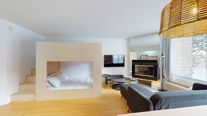 1-102 : Studio Supérieur - 4 Personnes - Beaupré