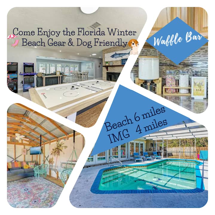 *Img* Pool & Games* 4br *6 Miles To Beach! - Bradenton, FL