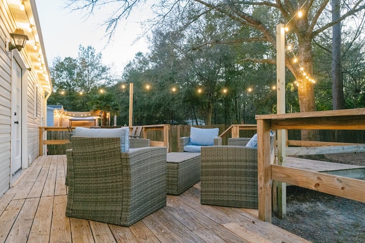 Spacious Home In Beaufort - 10 Mins - Pet Friendly - Beaufort, SC