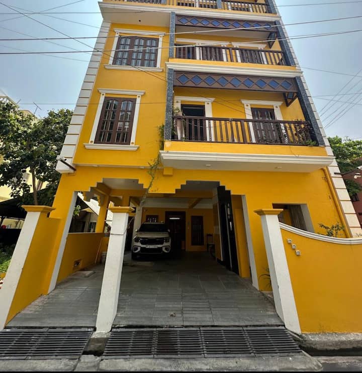 Serene Villa - 1bhk Premium Stay - Puducherry