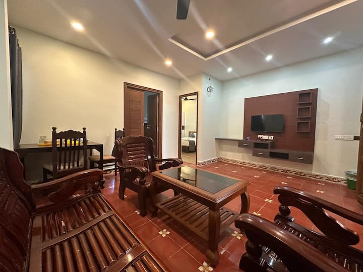 Serene Villa - 1bhk Premium Stay - Puducherry