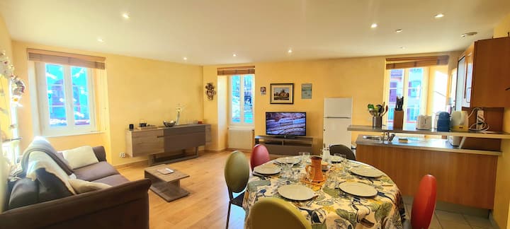 Grand Appartement Les Lumières D'evian - Évian-les-Bains